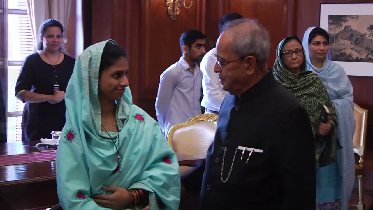 Ms. Geeta along with Officials from Edhi Foundation called on President ...