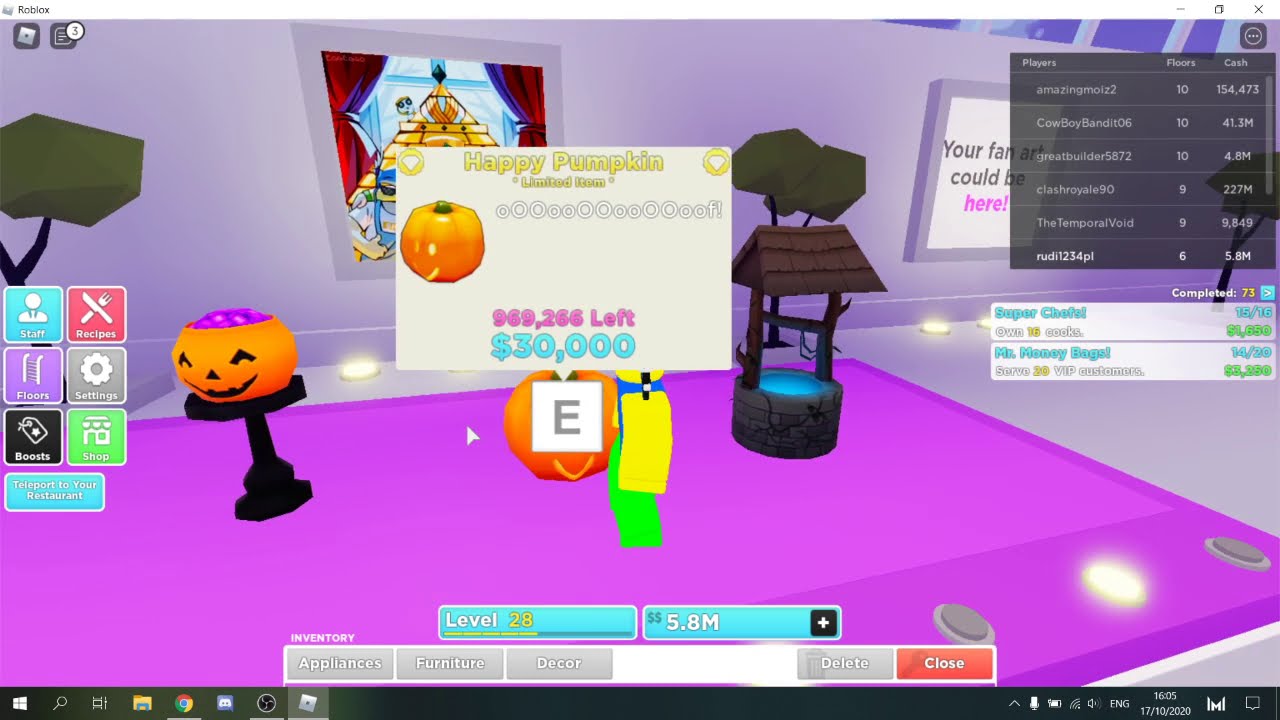 my restaurant haunted update - YouTube