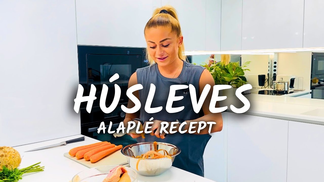 HÚSLEVES ALAPLÉ - RECEPT - YouTube