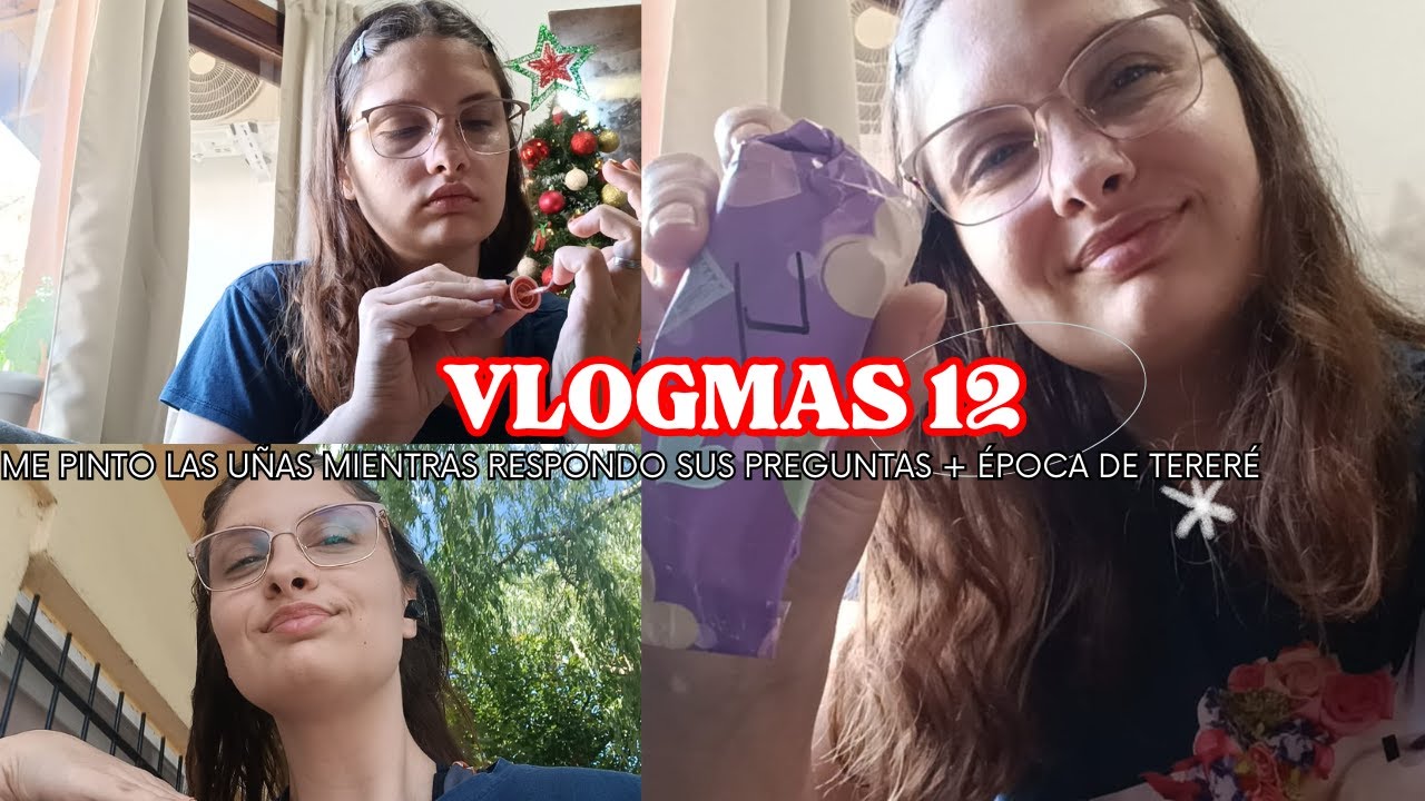 VLOGMAS 12 | respondo sus preguntas: youtubers fav + qué es la ...