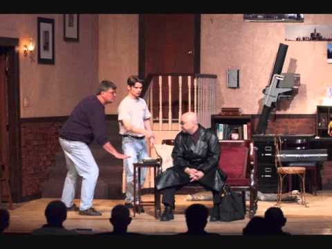 Benn Perry as Harry Roat, Jr. on stage in Wait Until Dark - YouTube