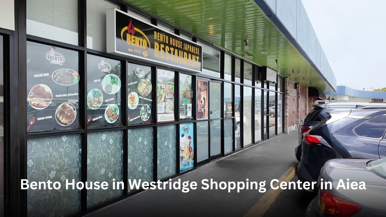 Hawaii Food: Bento House in Westridge Shopping Center - YouTube