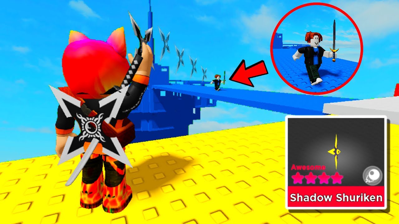I Sniped Players With SHADOW SHURIKEN (Roblox Super Doomspire) - YouTube