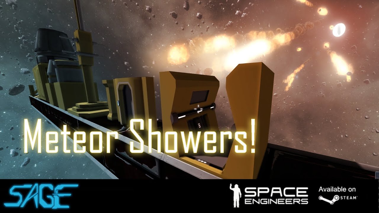 Space Engineers, Meteor Showers! & More (Update 01.024.010) - YouTube