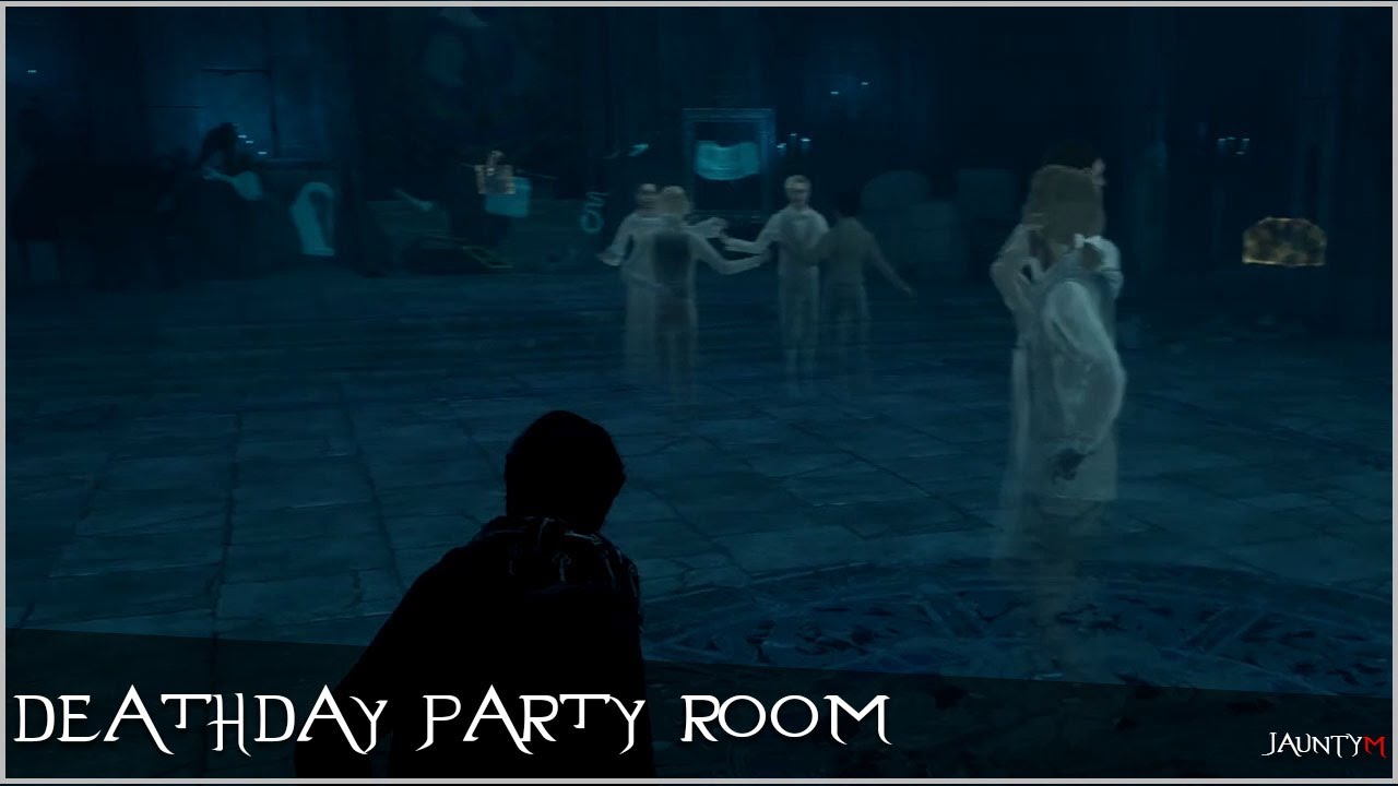Secret Deathday Party Room - Hogwarts Legacy - YouTube