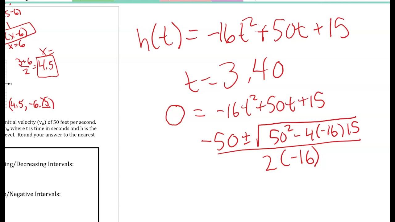 Unit 6 Day 2 - Key features of poly functions - YouTube