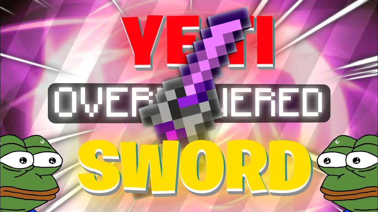 Yeti Sword Is actually Better Than Hyperion ?... (Fakepixel Skyblock ...