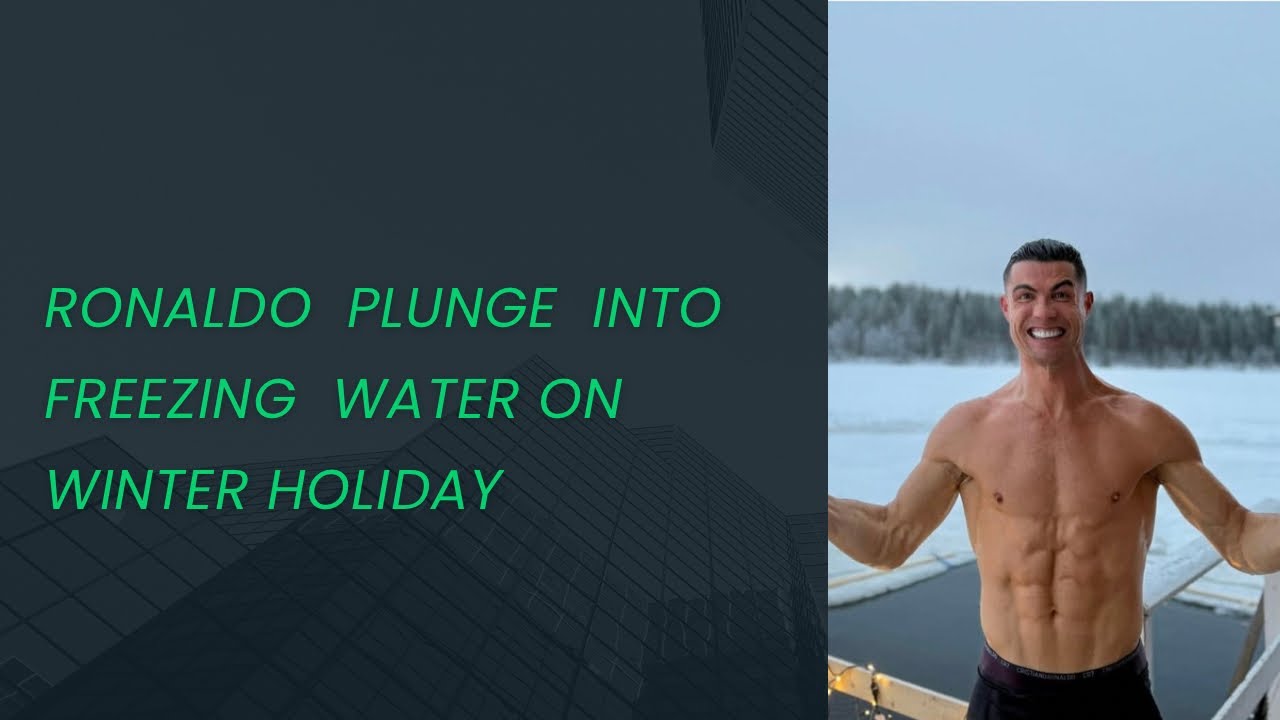 Cristiano Ronaldo winter break in Lapland Finland🥶 #ronaldo #sports # ...