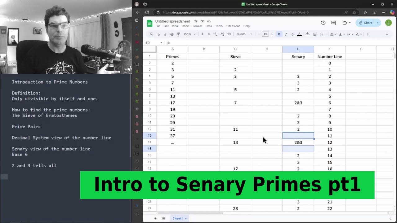 Intro to Senary Primes pt1 - YouTube