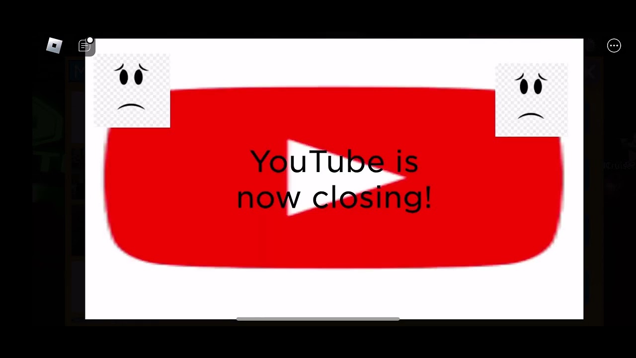 YouTube is now closing!! - YouTube