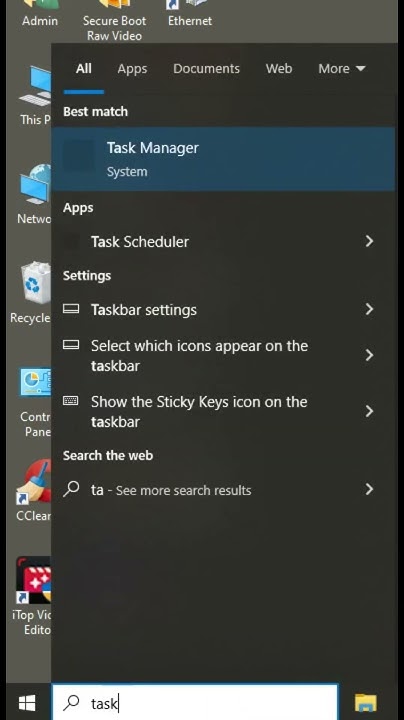 How to Create a Shortcut of Task Manager in Windows Desktop - YouTube