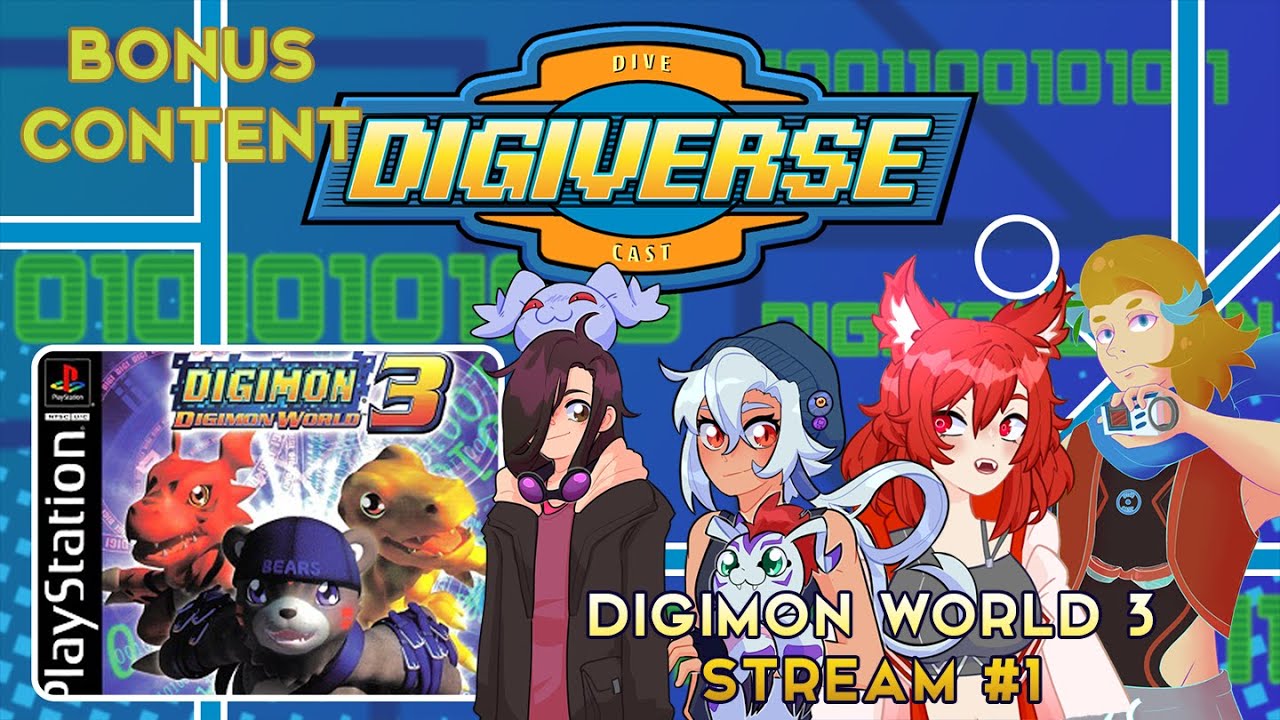 The DiveCast Crew Plays Digimon World 3! Part 1 || The DigiVerse ...