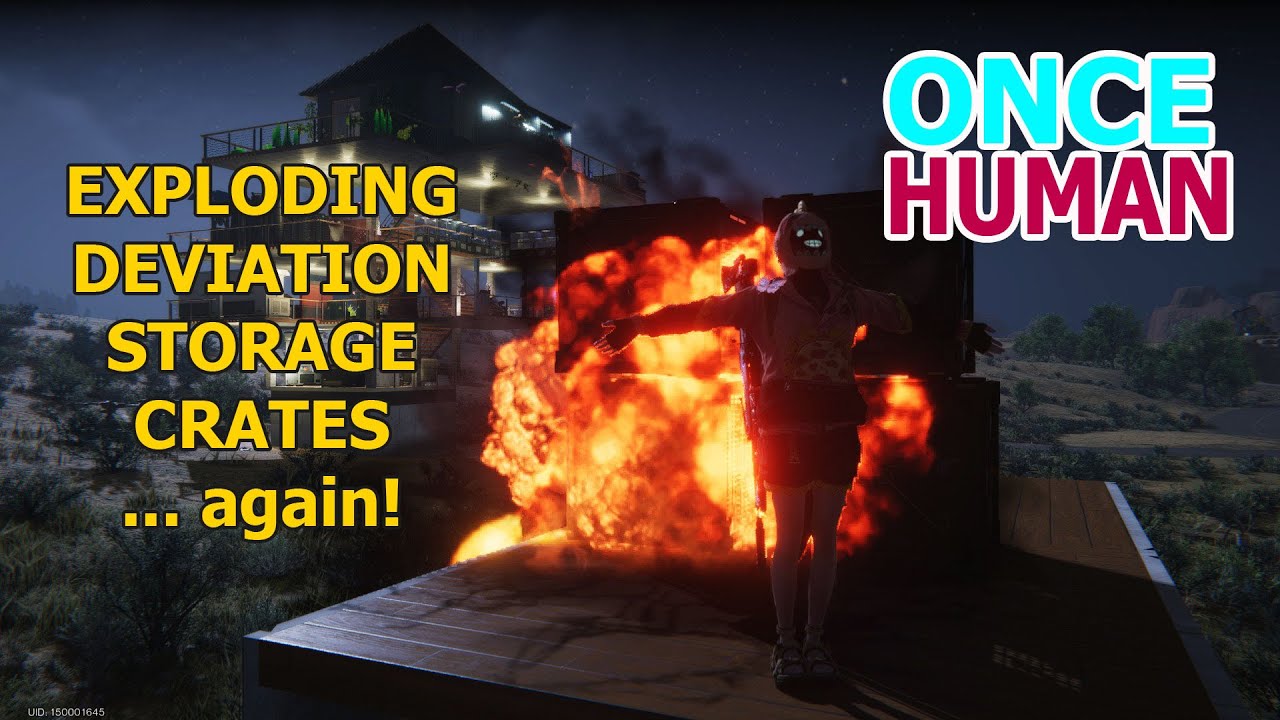 Once Human: Yet Another Deviation Storage Crate Test - YouTube