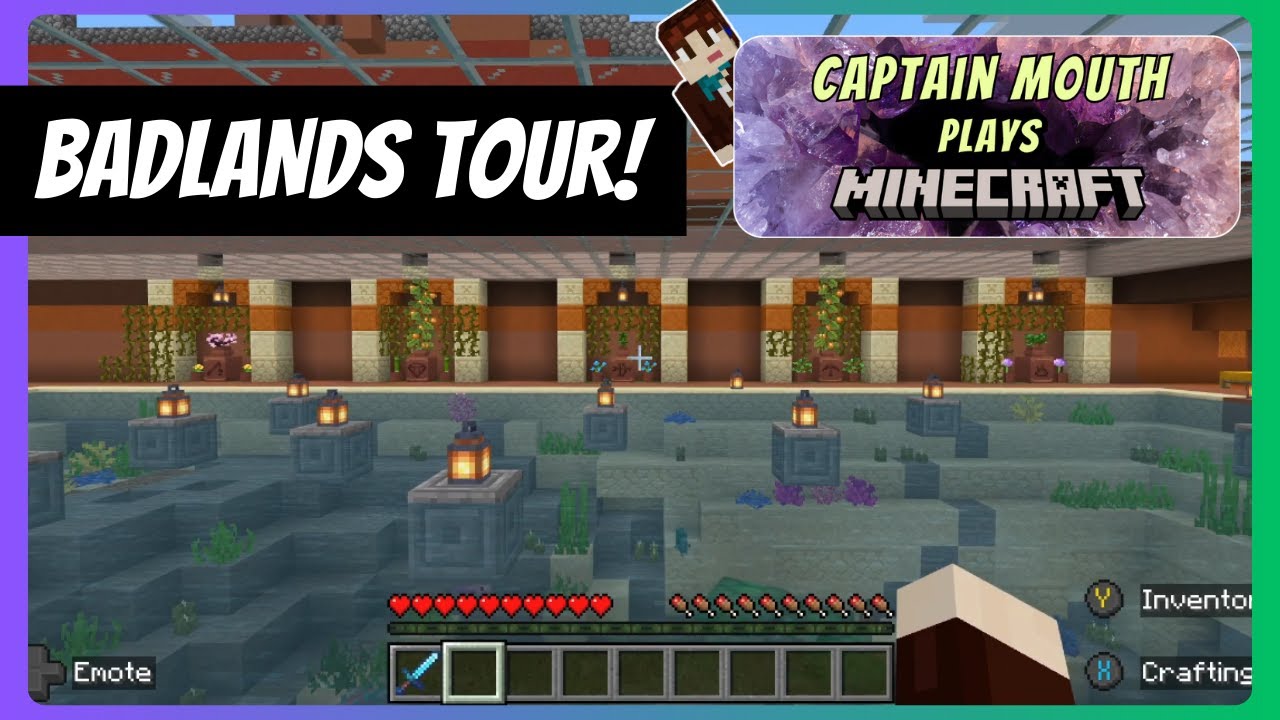 Badlands Tour! | Minecraft Survival Builds - YouTube