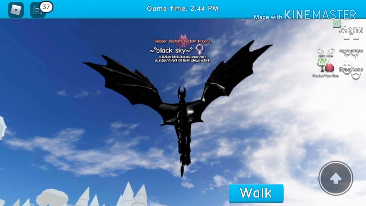 Showing my dragon in roblox dragons life - YouTube