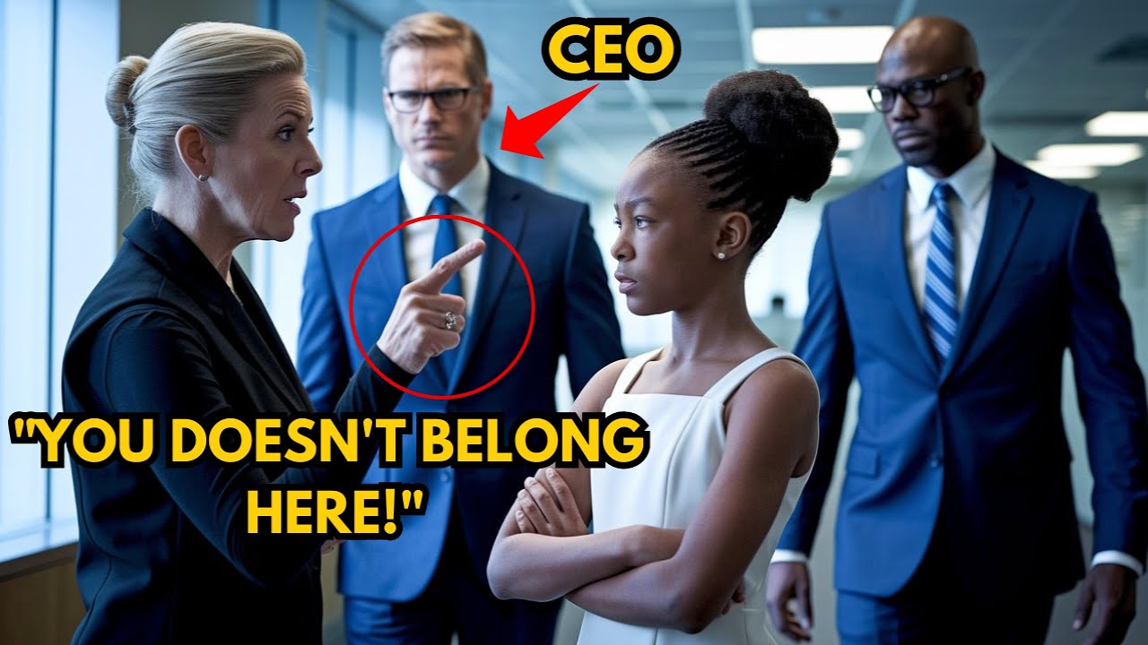The White Woman Asks The Black Girl To Leave— Stunned When Her CEO ...