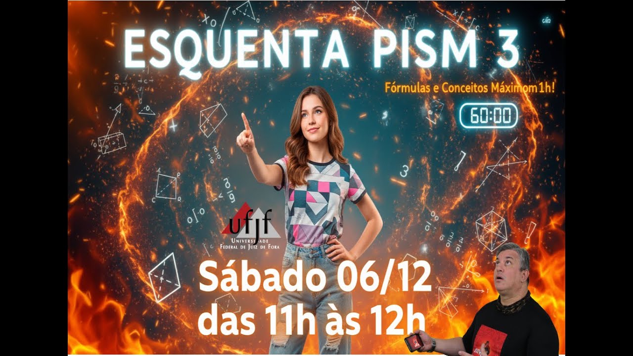 ESQUENTA para o PISM III: Fórmulas e Conceitos Relâmpago! 🚀 - YouTube