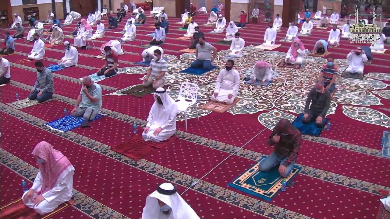 صلاة العشاء و التراويح 17 رمضان 1442 هــ الشيخ محمد مبارك الفاو