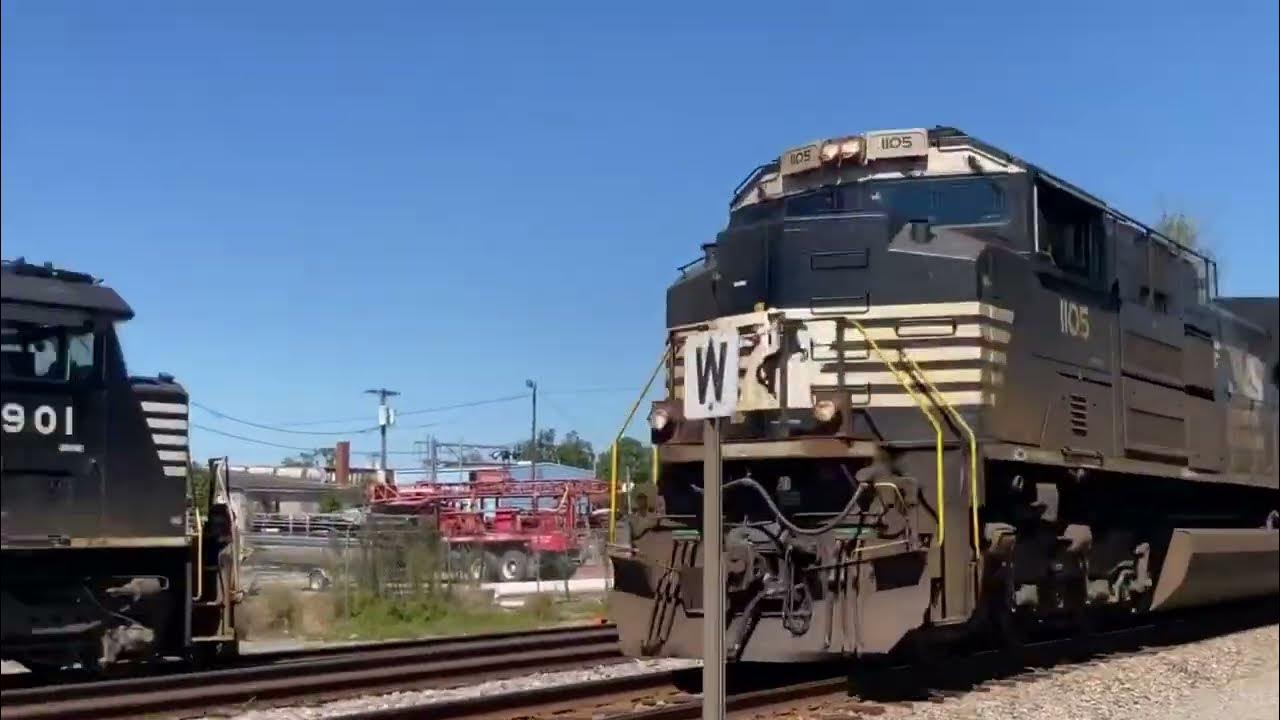 NS Hammers Through Adel, GA! - With UP SD70AH DPU - YouTube