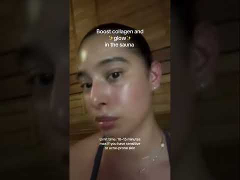 🔥Benefits of sauna for skin✨