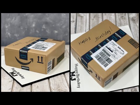 Amazon Package Box Cake