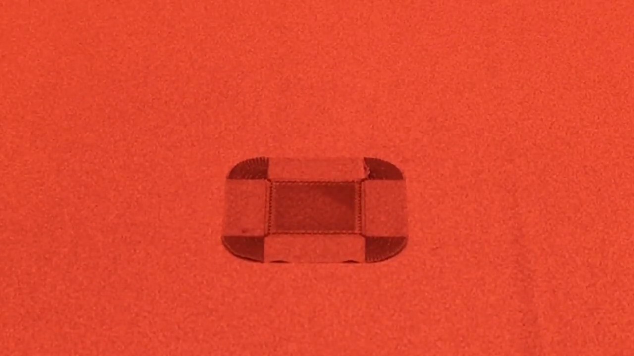 Laser sintering polymer powder materials in 3D printing - YouTube