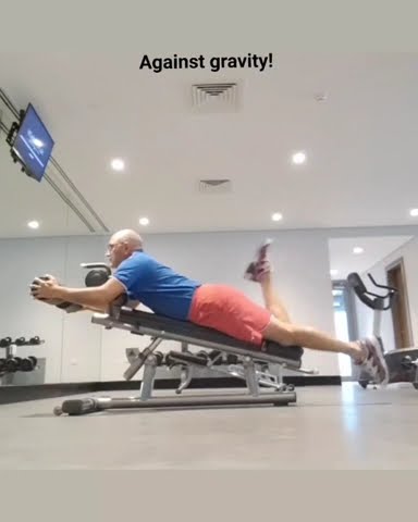 Work on your leg against gravity & Good For Knee Movement# ...