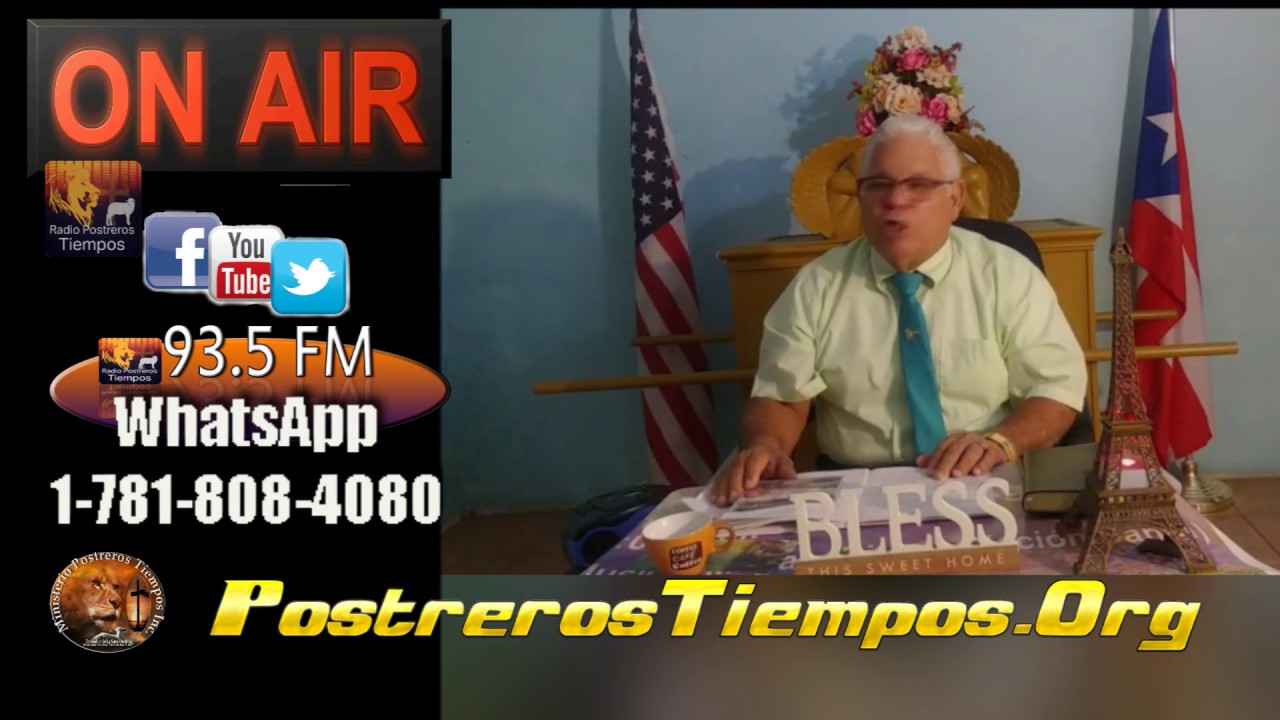 Pastor Radames Rivera En Facebook Live Escuchalo Sabado 25 Abril 2020 ...