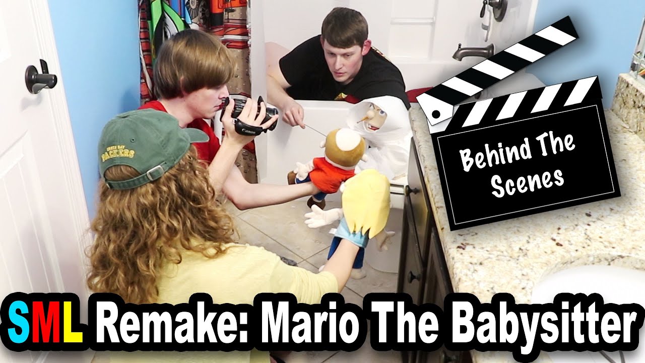 SML Movie: Mario The Babysitter Remake *BTS* - YouTube
