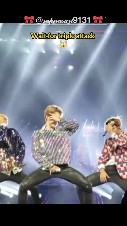 Wait for triple attack 😮🤯#bts #btsshorts #kpop#jimin#taehyung #shorts #trending#viralshorts# ...