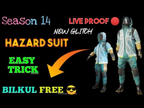 GET FREE HAZARD SUIT IN SEASON 14 | PUBG MOBILE - YouTube
