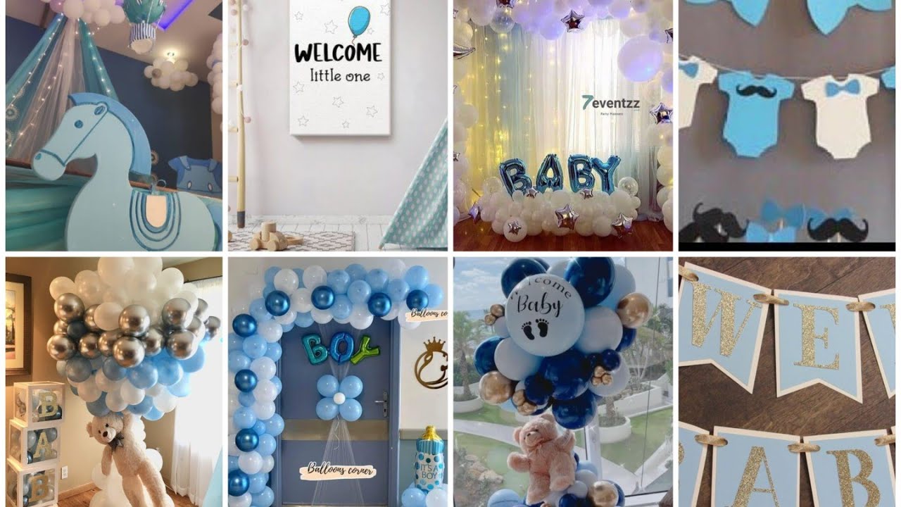 It's a boy ️|| New born baby boy welcome home Decorations ideas ...