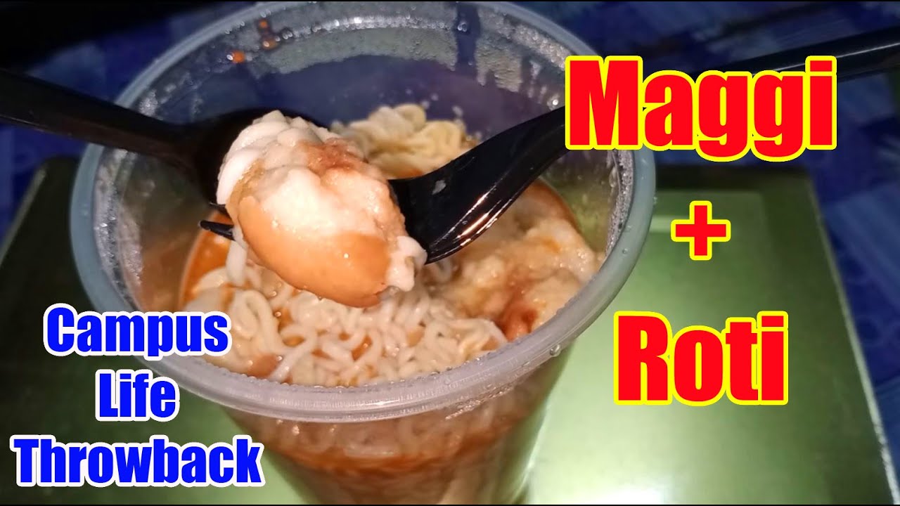 Review Maggi + Roti | Menu Zaman Student - YouTube