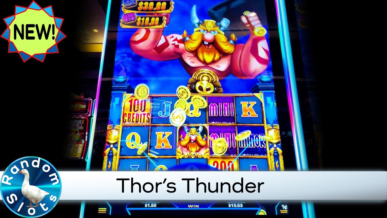 Thor's Thunder Slot Machine - YouTube