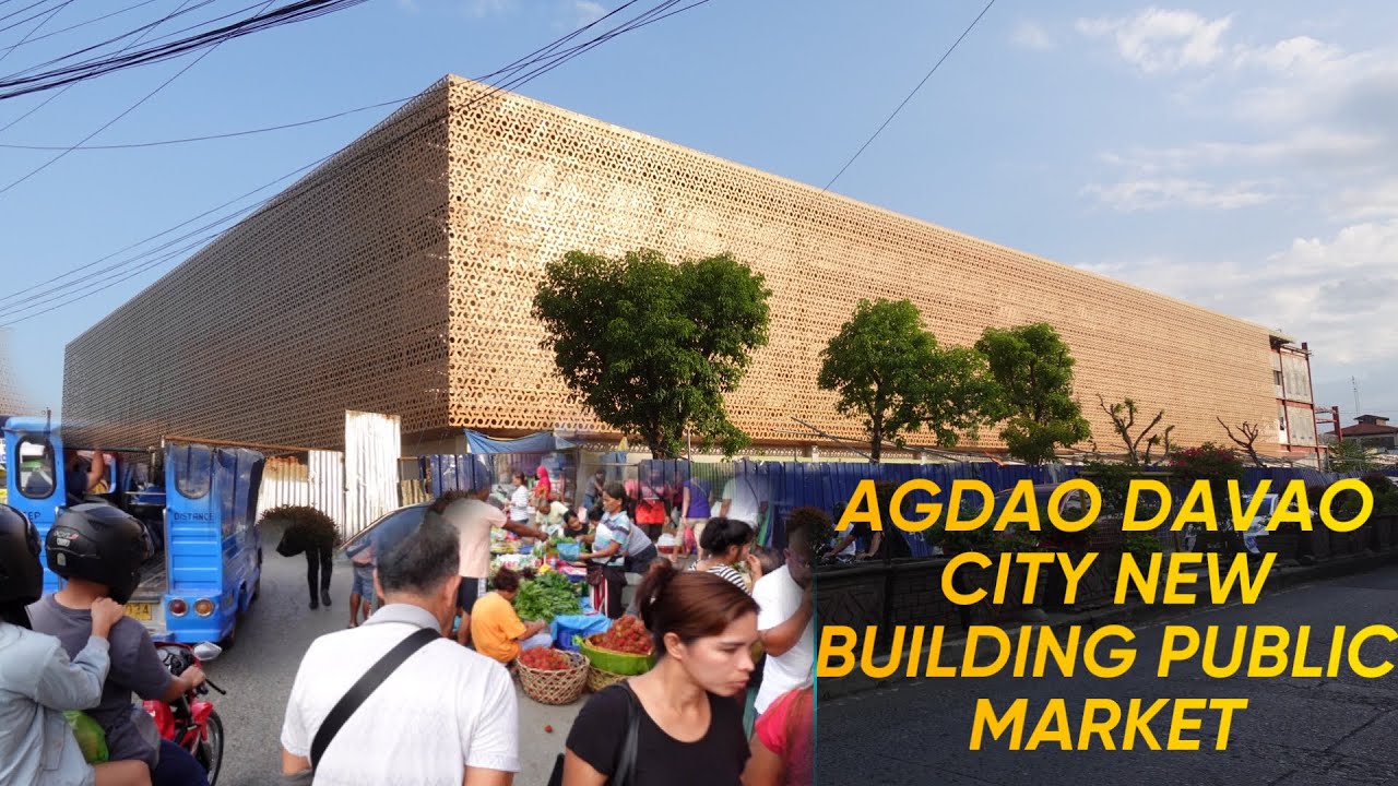 UPDATE TAYO NEW BUILDING OF AGDAO PUBLIC MARKET DAVAO CITY. - YouTube
