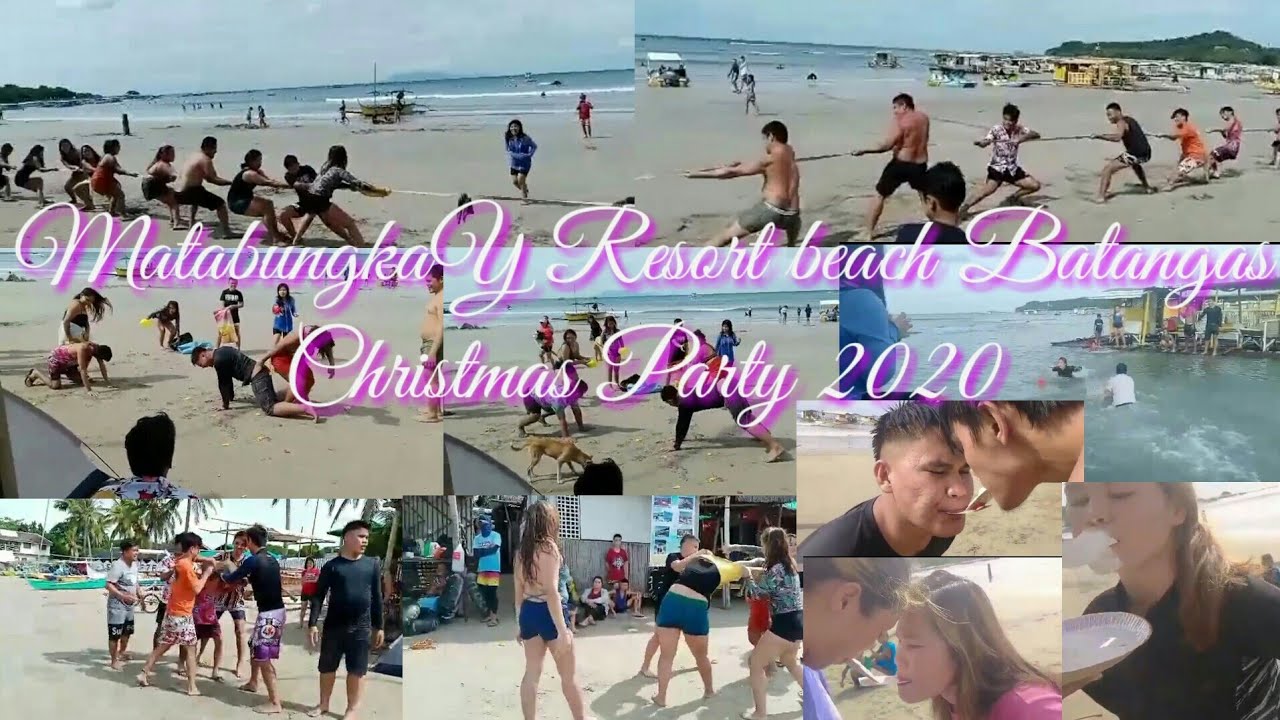 Christmas Party 2020 In Matabungkay Resort Beach Batangas ...