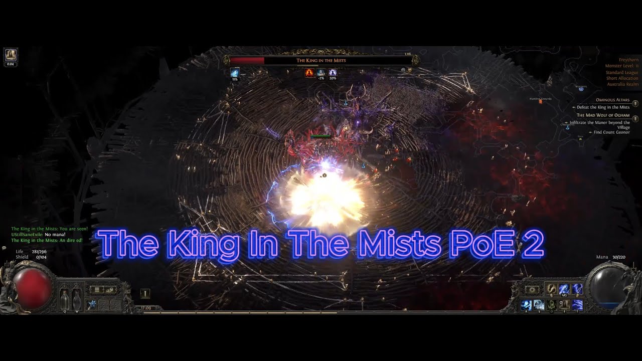 My First Kill: The King In The Mists Kill PoE 2 Beta Early Access #poe2 ...