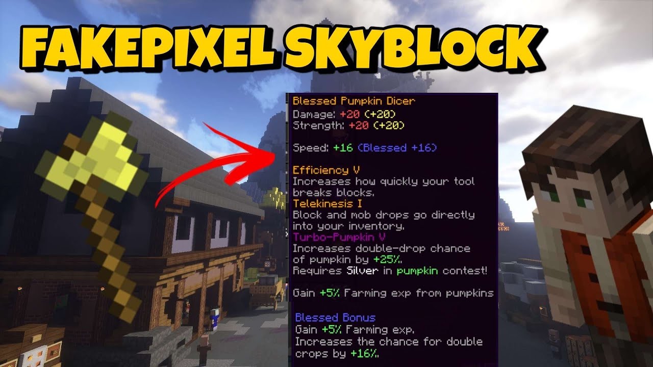 Finally Farming Update Is Here In Fakepixel 😱😍 || New Op Farming Items ...