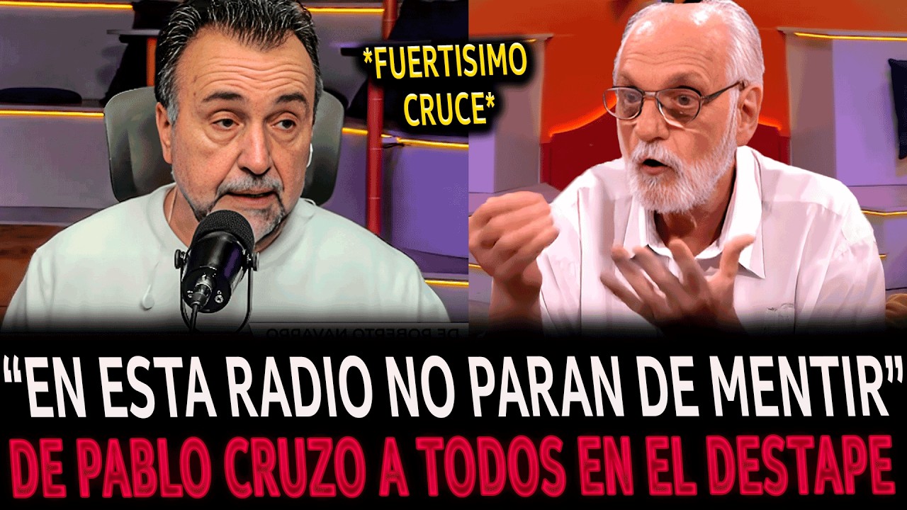 DE PABLO DOMÓ a PERIODISTA ZURDO del DESTAPE en VIVO - YouTube