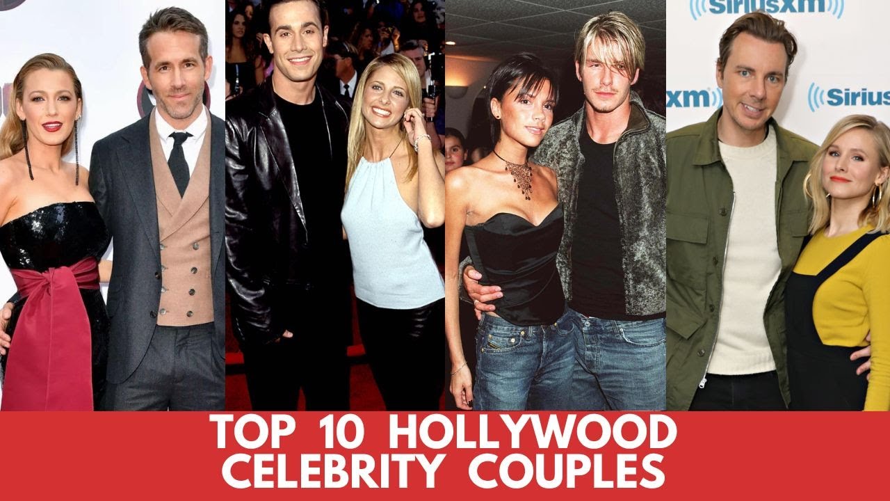 Top 10 Hollywood Couples Of All Time - YouTube