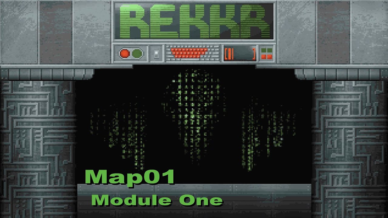 REKKR: VR-3KKR - Map01: Module One (100%) [GZDoom + Modified] - YouTube