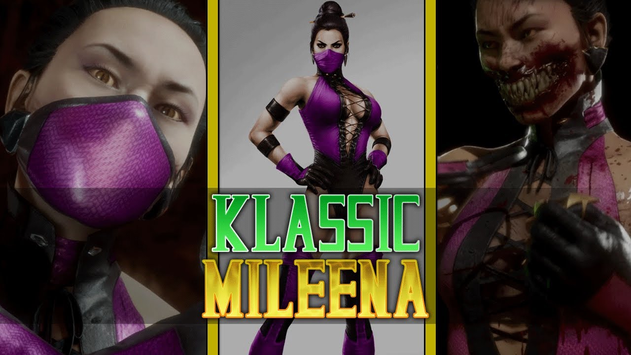 MK11 | ¡FORMA DE USAR A MILEENA KLÁSICA DE MK3! | Klassic Mileena Skin ...