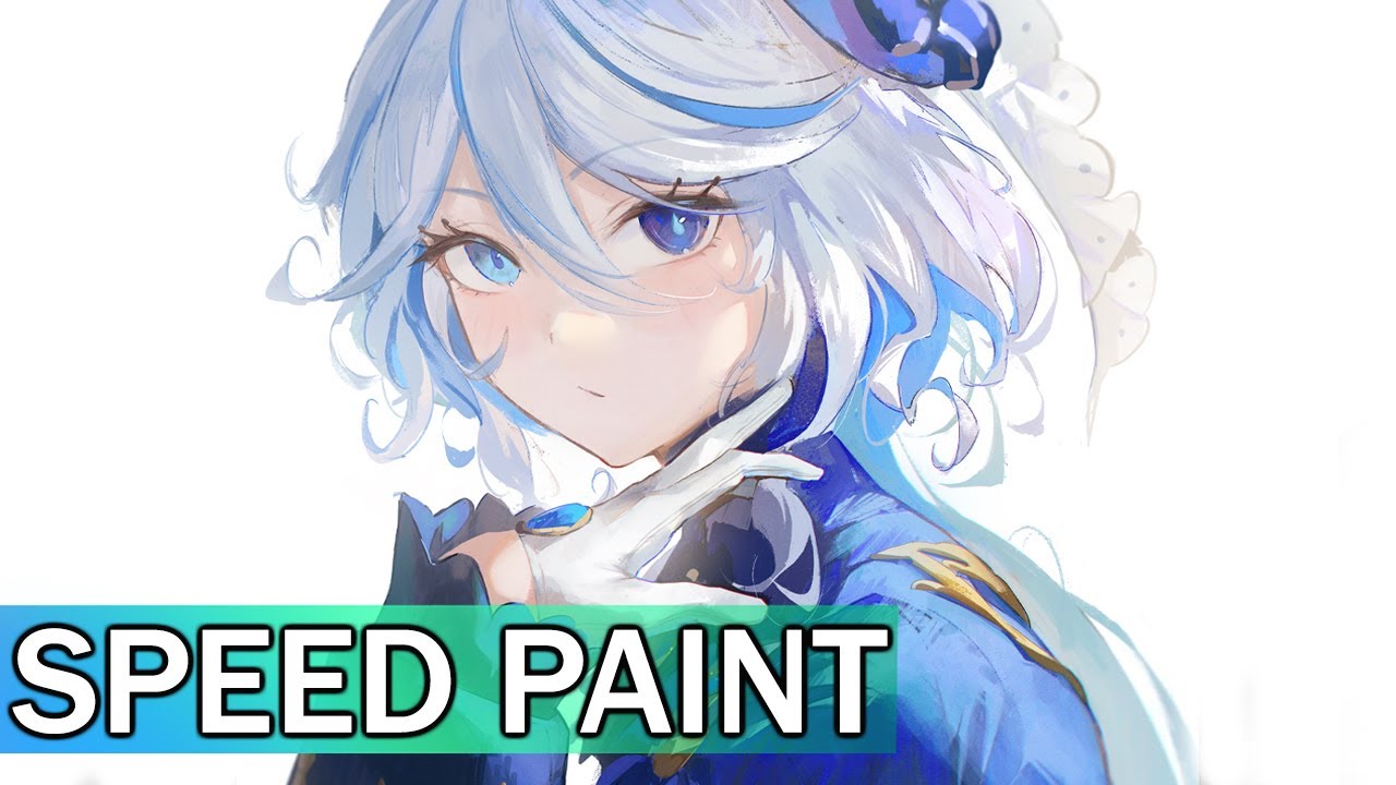 SPEED PAINT -【Furina】Genshin Impact - YouTube