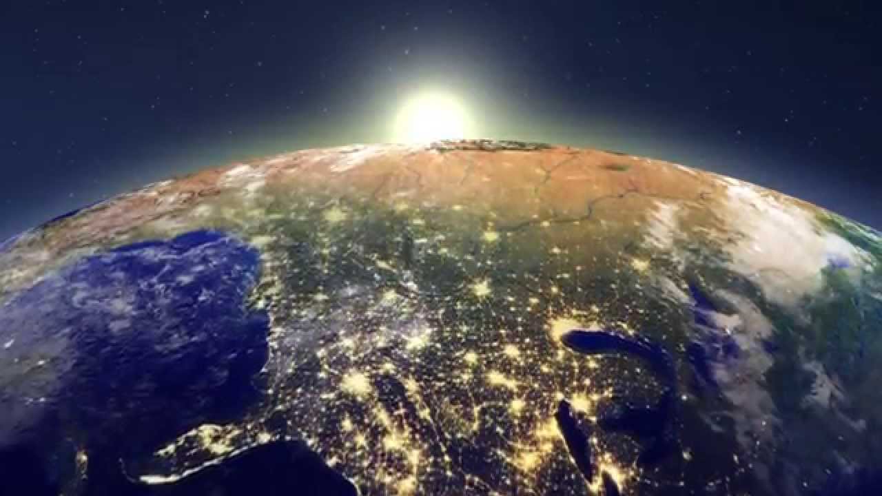 Sunrise Over Earth Full HD - YouTube