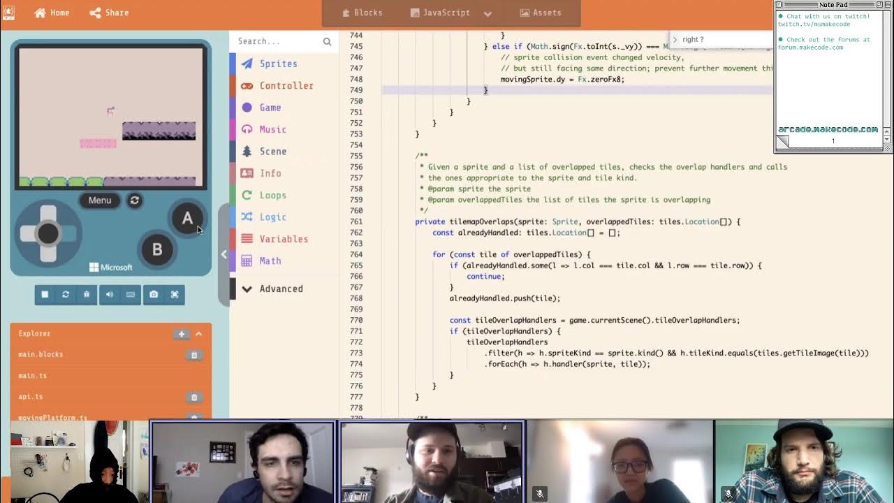 Game Engine Extension Coding Pt. 1 - MakeCode Arcade Advanced - YouTube