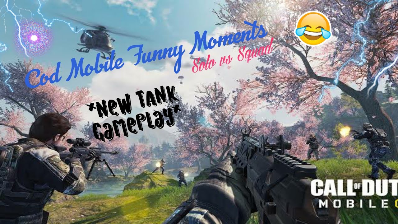 Call of duty mobile new *TANK* gameplay || COD mobile funny moments ...