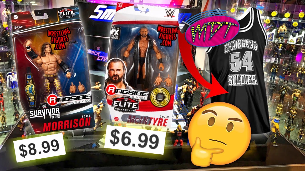 CRAZY WWE FIGURE DEALS! + MDT MERCH?? - YouTube