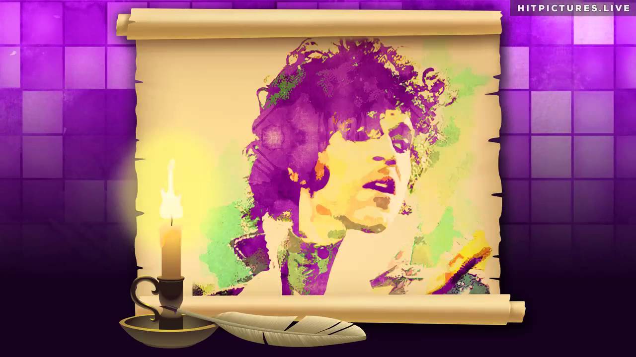 Music Legend Prince motion Design Portrait Tribute - YouTube