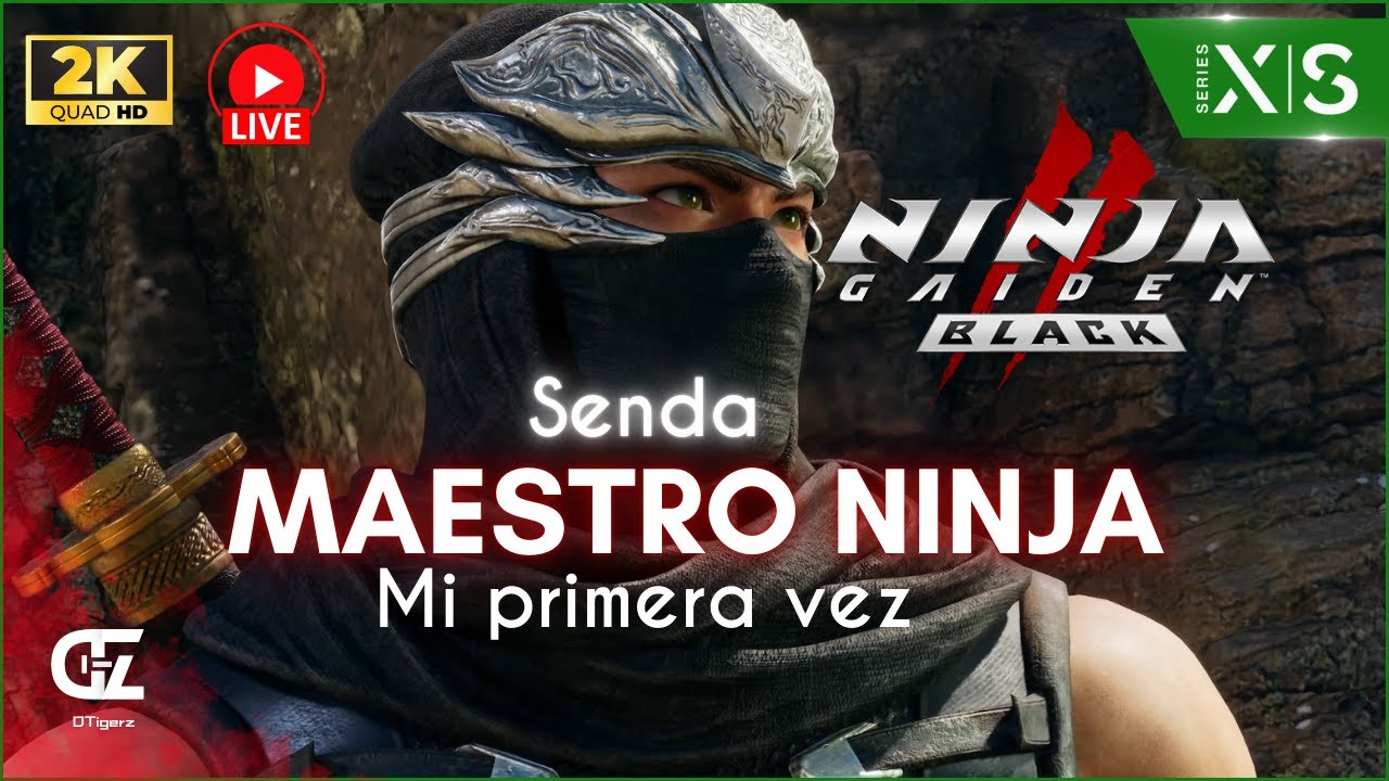 🔴🔥 Ninja Gaiden 2 Black Maestro Ninja | Mi Primera Vez - YouTube