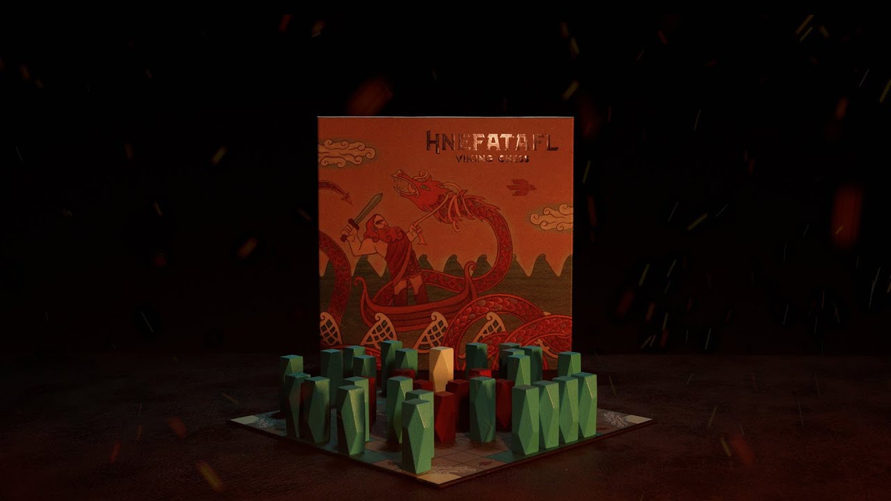 Hnefatafl | Viking Chess Set from Brybelly | NEW BOARD GAMES 2021 - YouTube